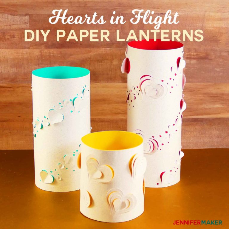 DIY Lanterns: Decor Ideas & Free SVG Cut Files - Jennifer Maker