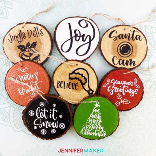 Cricut Christmas Ornaments: 100+ DIY Ideas to Make! - Jennifer Maker