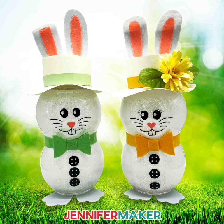 Dollar Tree Bunny for Easter - Make it for Under $10! - Jennifer Maker