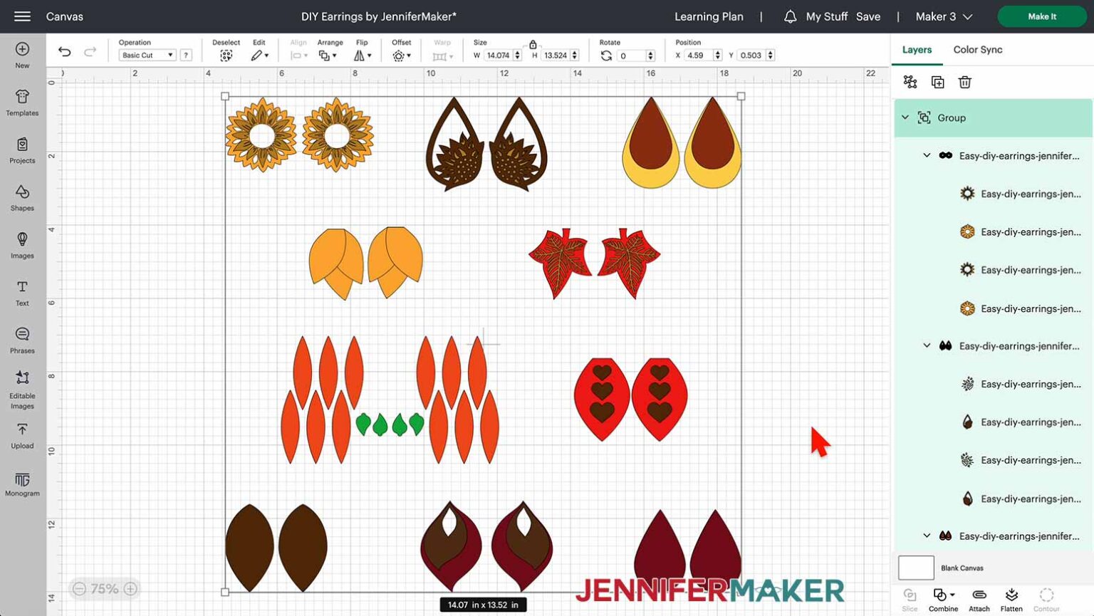 Easy DIY Earrings - Jennifer Maker