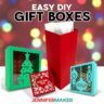 Two Ways to Make Easy DIY Gift Boxes from Craft Paper - Jennifer Maker