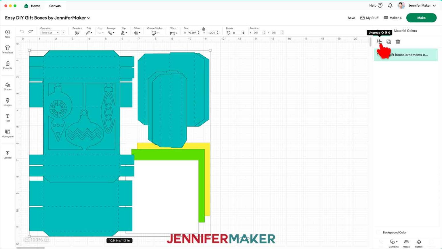 Two Ways to Make Easy DIY Gift Boxes from Craft Paper - Jennifer Maker