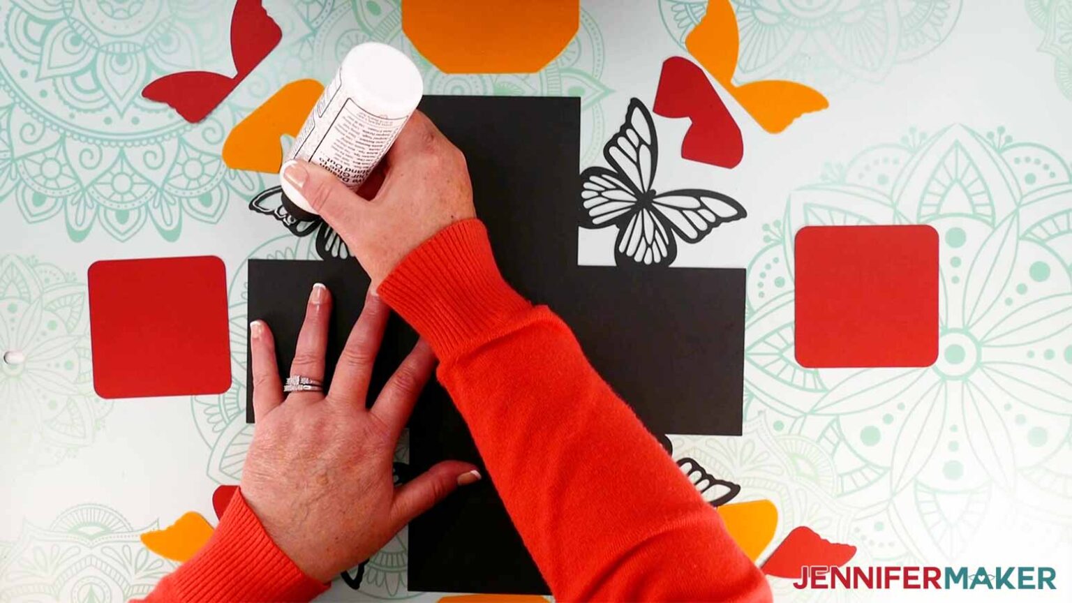 DIY Exploding Butterfly Box with Flying Butterflies! - Jennifer Maker