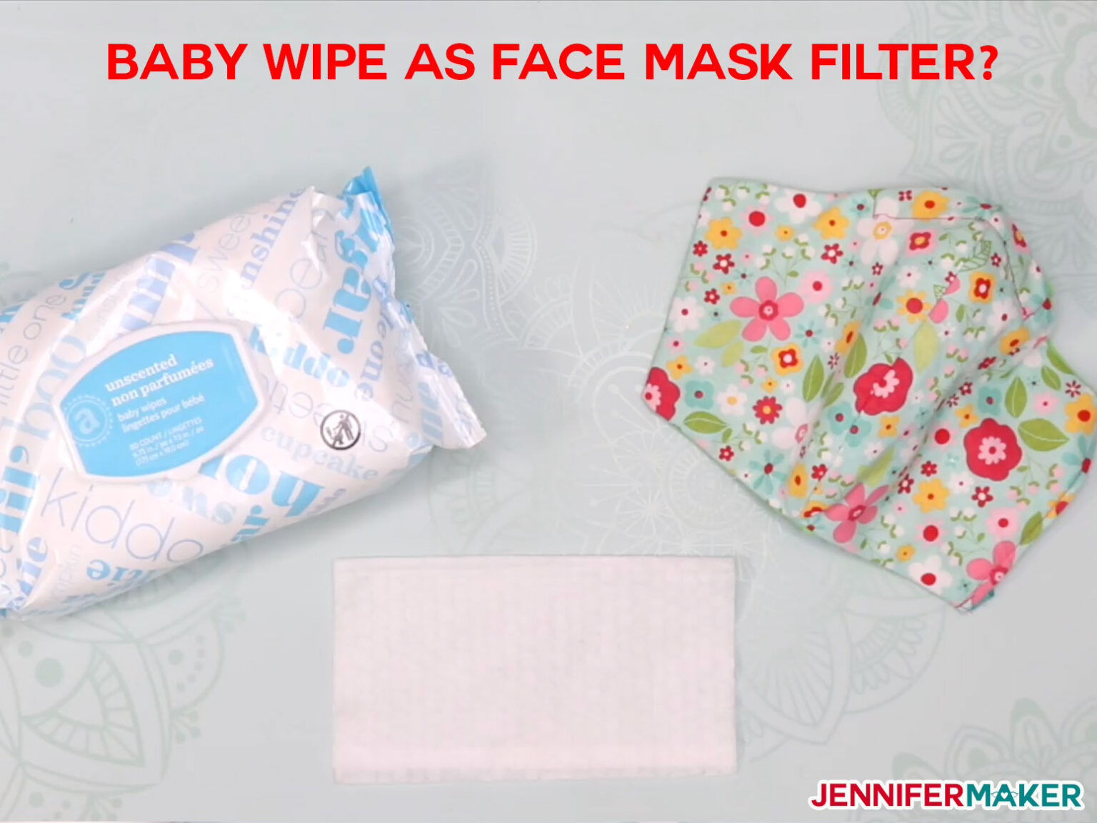 DIY Face Mask Filter Materials: What to Use, What to Avoid - Jennifer Maker