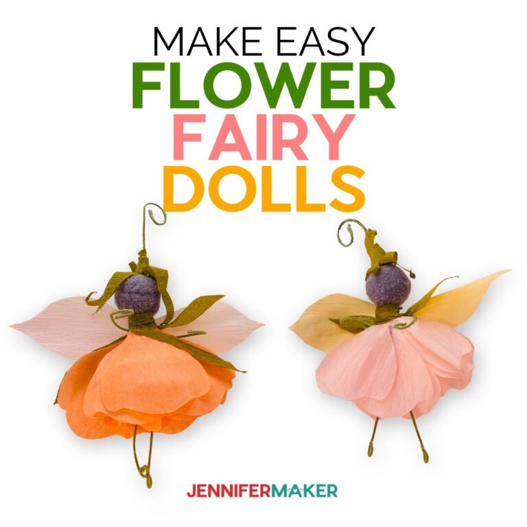 DIY Flower Fairy Doll: Make Your Own Little Fairy - Jennifer Maker
