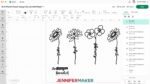 Free Flower Word Designs For Birth Month Gifts And More - Jennifer Maker