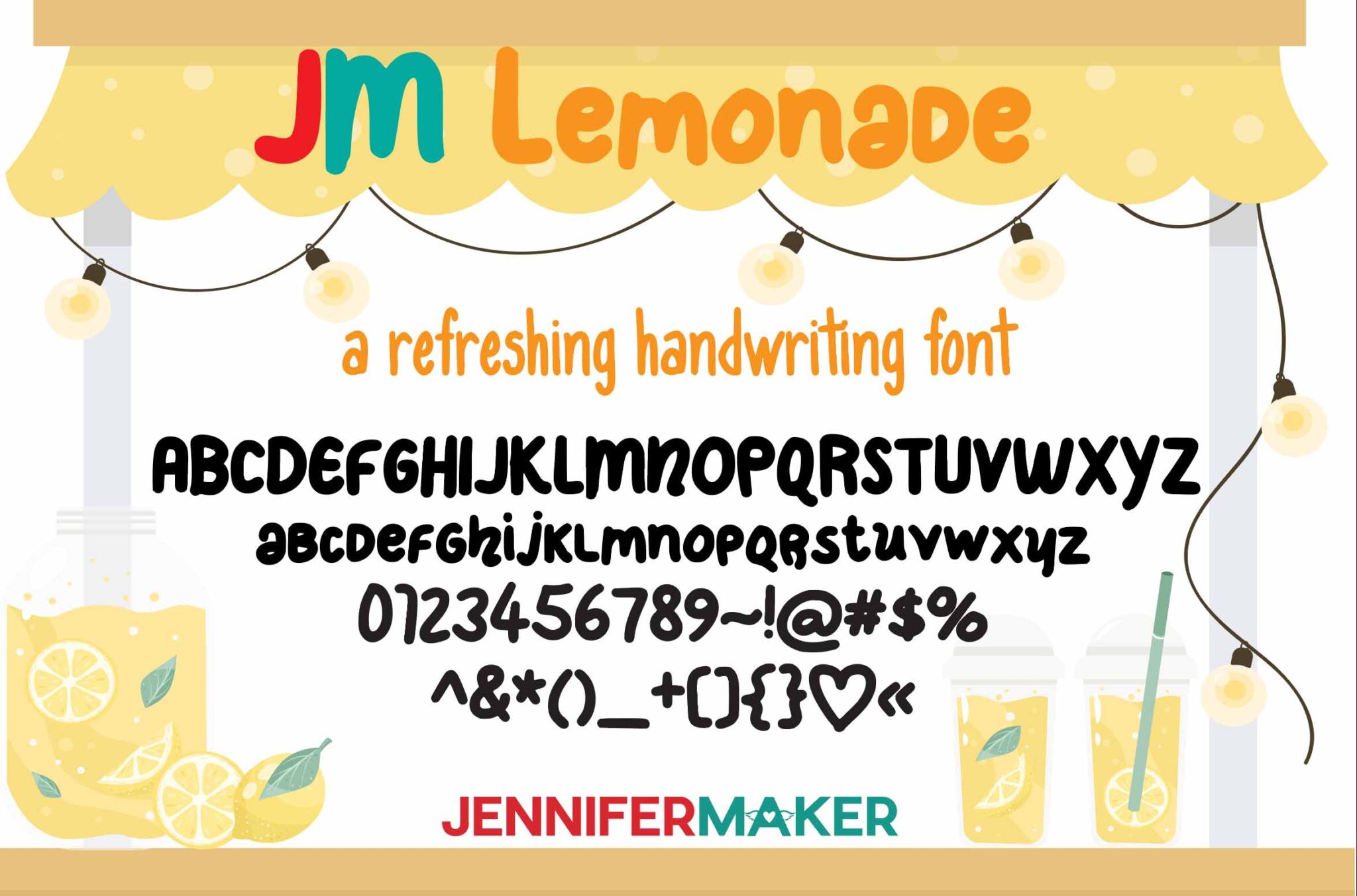 Free Cricut Font Downloads And My Favorite Writing Projects - Jennifer ...