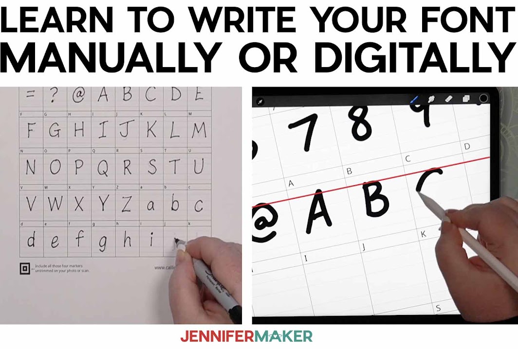 Free Cricut Font Downloads And My Favorite Writing Projects - Jennifer ...
