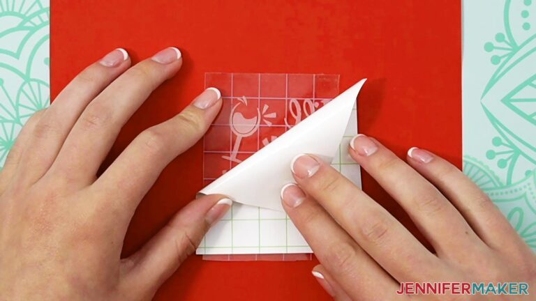 Create a Faux Etched Effect with Frosted Vinyl for Glass! - Jennifer Maker