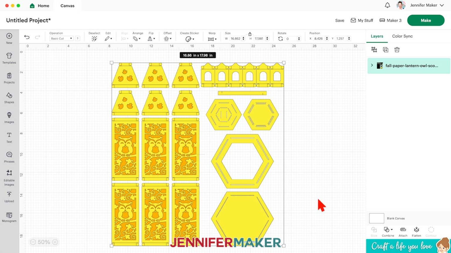 How To: DIY Hanging Fall Paper Lantern Decorations - Jennifer Maker