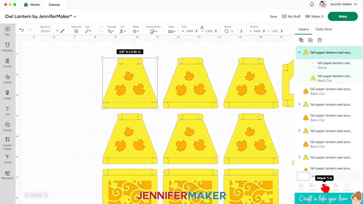 How To: DIY Hanging Fall Paper Lantern Decorations - Jennifer Maker