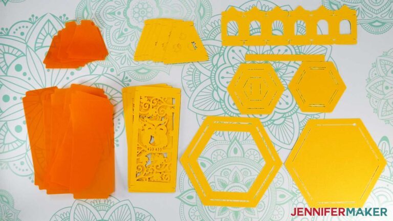 How To: DIY Hanging Fall Paper Lantern Decorations - Jennifer Maker