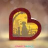 Make A Heart-Shaped Shadow Box for Valentine's Day - Jennifer Maker