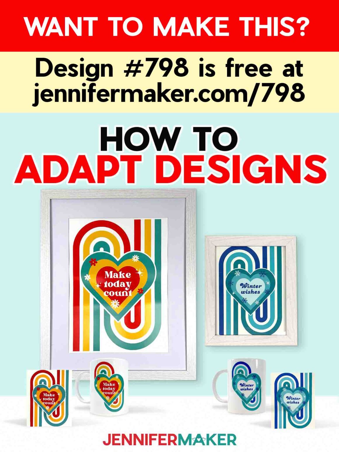 Design Once, Craft 3 Ways: How to Adapt Designs with Canva! - Jennifer ...