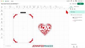 How to Make Insert Cards with Cricut, the Easy Way! - Jennifer Maker