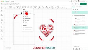 How to Make Insert Cards with Cricut, the Easy Way! - Jennifer Maker