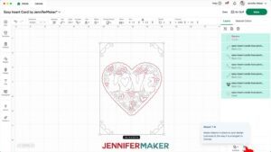 How to Make Insert Cards with Cricut, the Easy Way! - Jennifer Maker