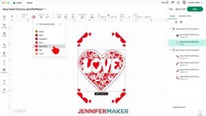 How to Make Insert Cards with Cricut, the Easy Way! - Jennifer Maker