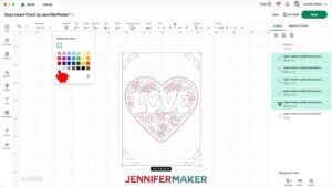 How to Make Insert Cards with Cricut, the Easy Way! - Jennifer Maker