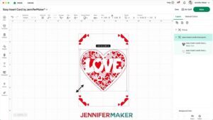 How to Make Insert Cards with Cricut, the Easy Way! - Jennifer Maker