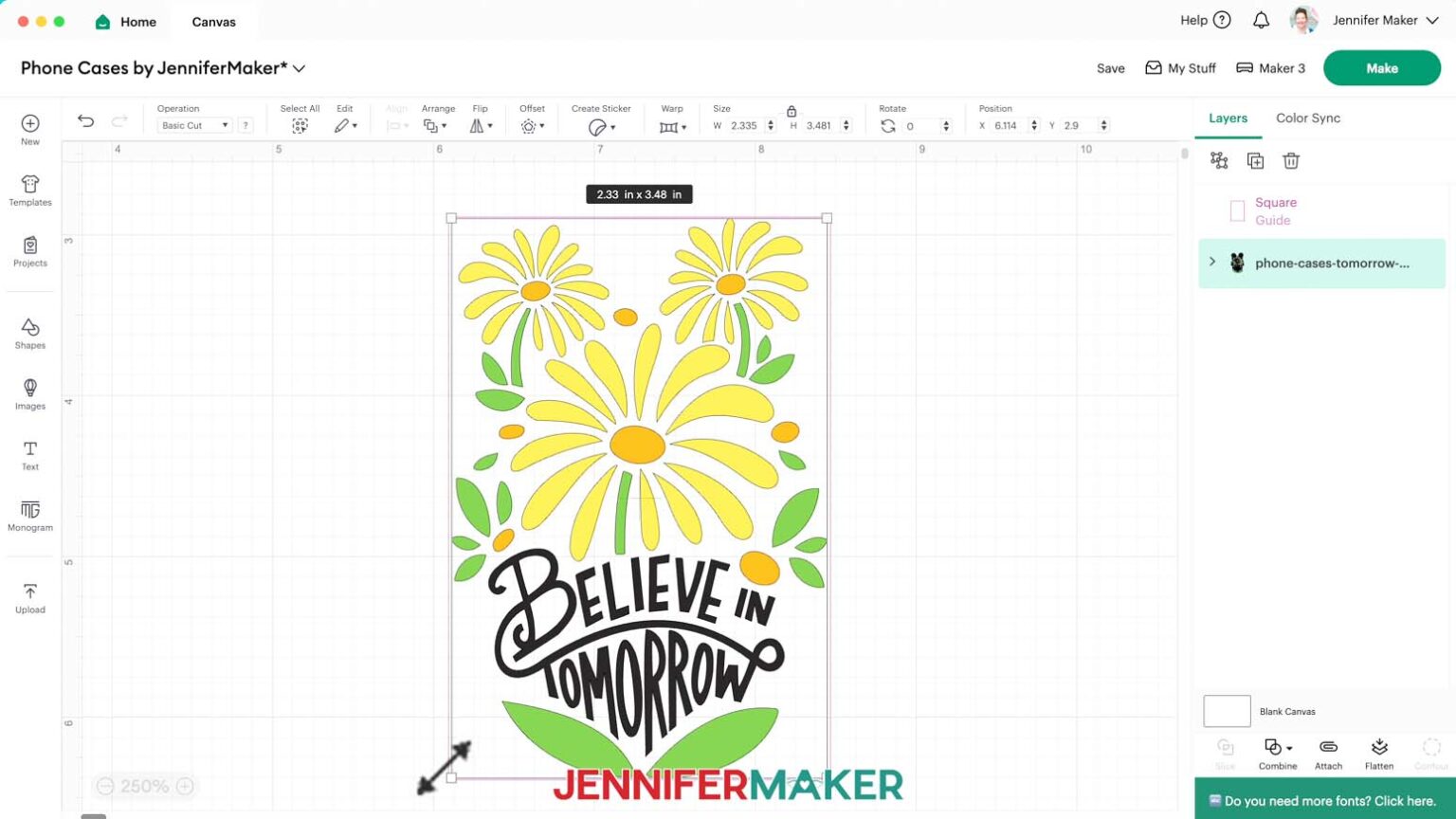 How To Make Phone Cases: Custom Designs With Vinyl - Jennifer Maker