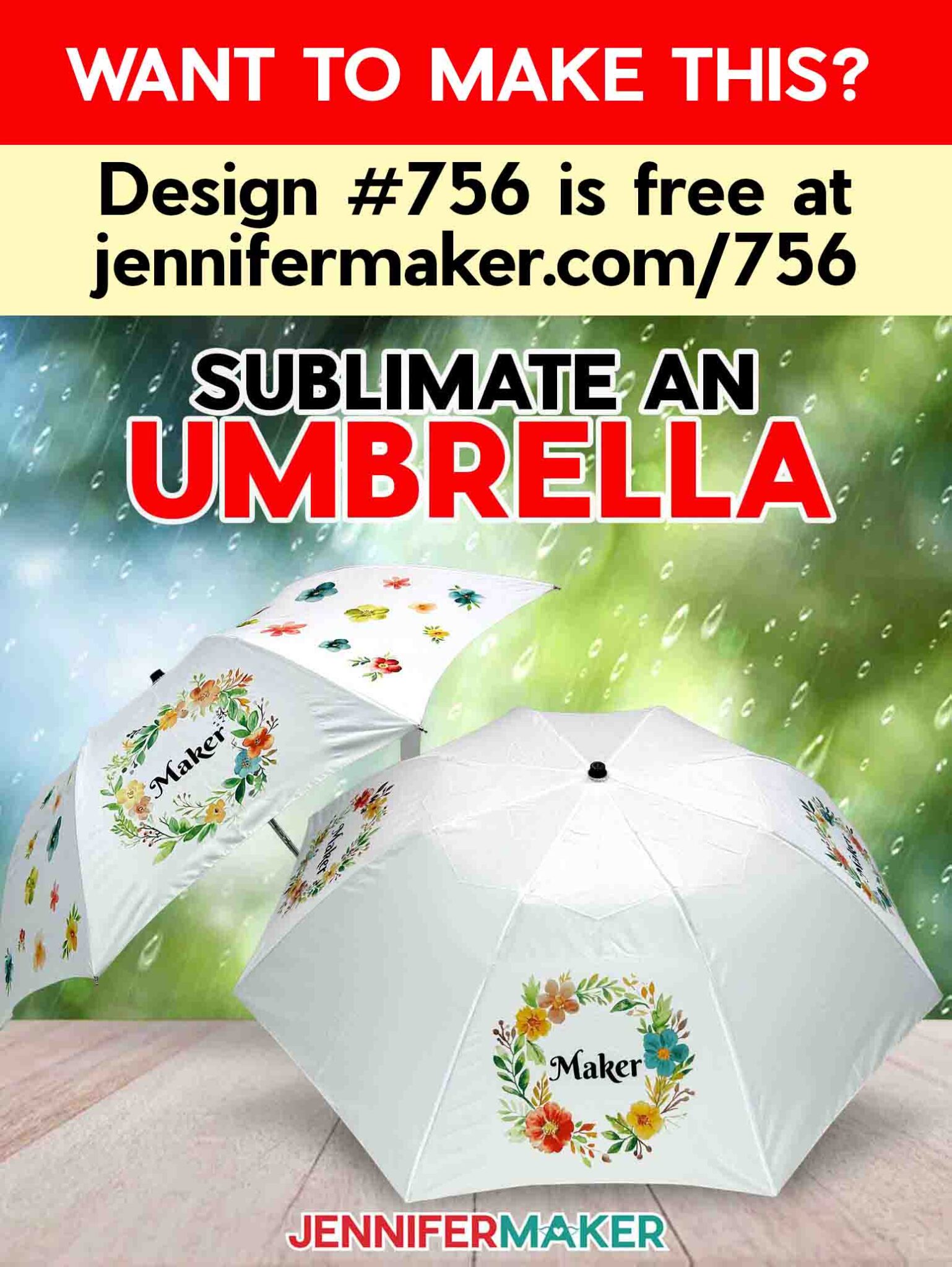 How To Sublimate An Umbrella: Tips For Curved Sublimation - Jennifer Maker