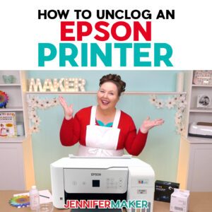 How To Unclog A Sublimation Printer: Clogged Epson Tutorial - Jennifer ...