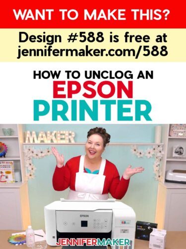 How To Unclog A Sublimation Printer: Clogged Epson Tutorial - Jennifer ...