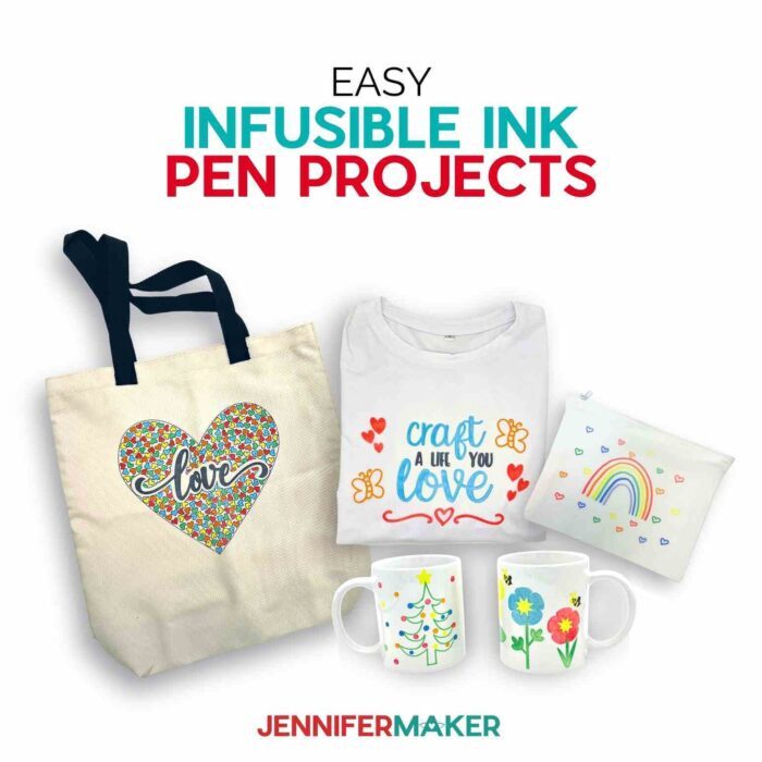 Infusible Ink Pen Projects: Four Fun Personalized Projects - Jennifer Maker