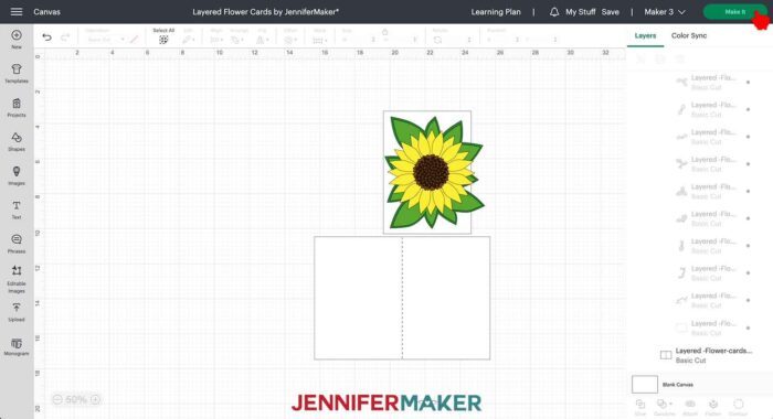 How To Ink Cardstock Edges For 3D Paper Flower Cards - Jennifer Maker