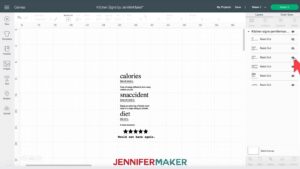 DIY Kitchen Wall Signs - Jennifer Maker