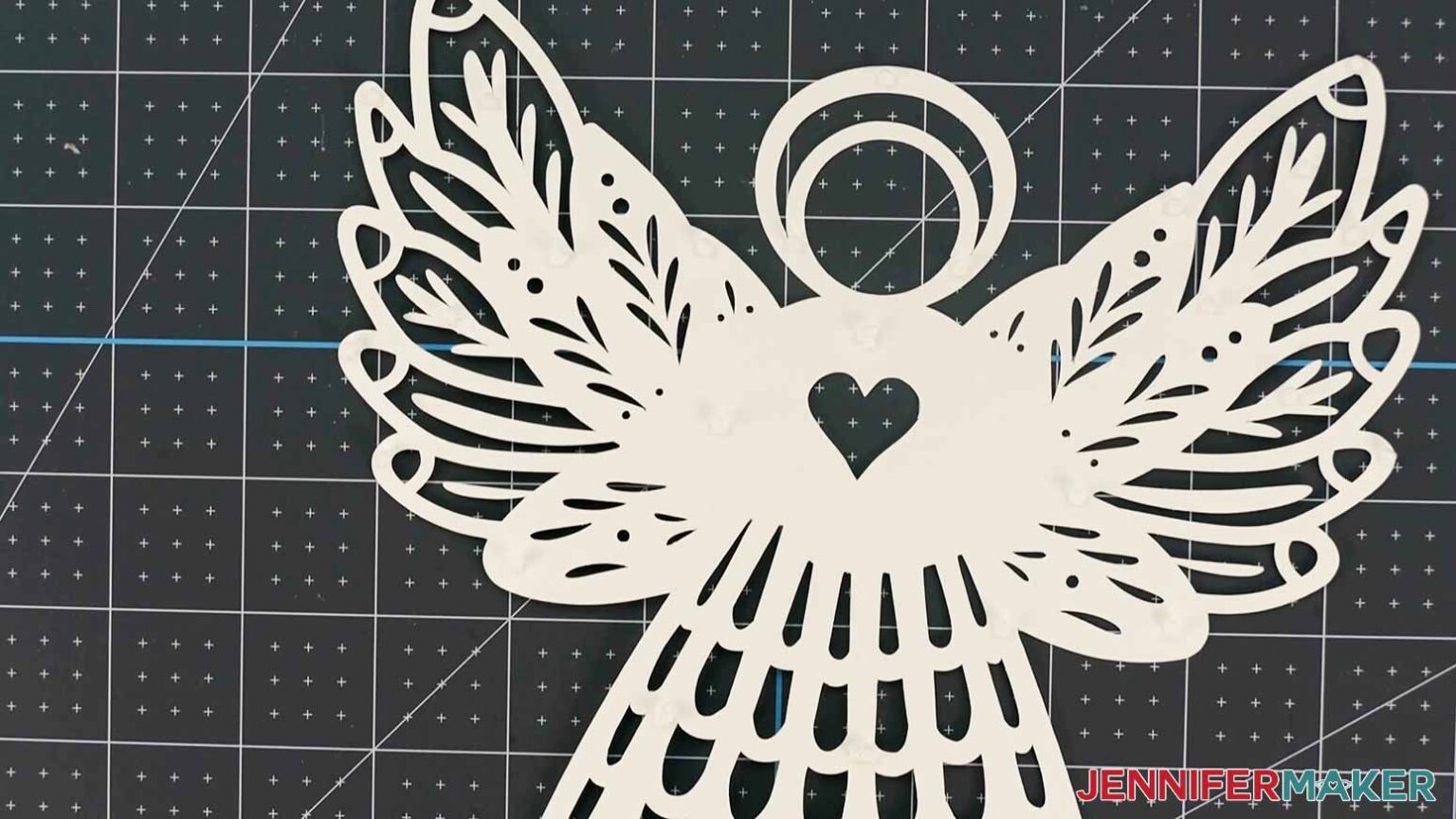 3D Light Up Angel: Make Ornaments or Tree Toppers! - Jennifer Maker