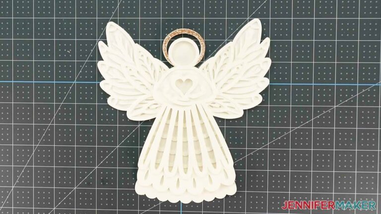 3D Light Up Angel: Make Ornaments or Tree Toppers! - Jennifer Maker