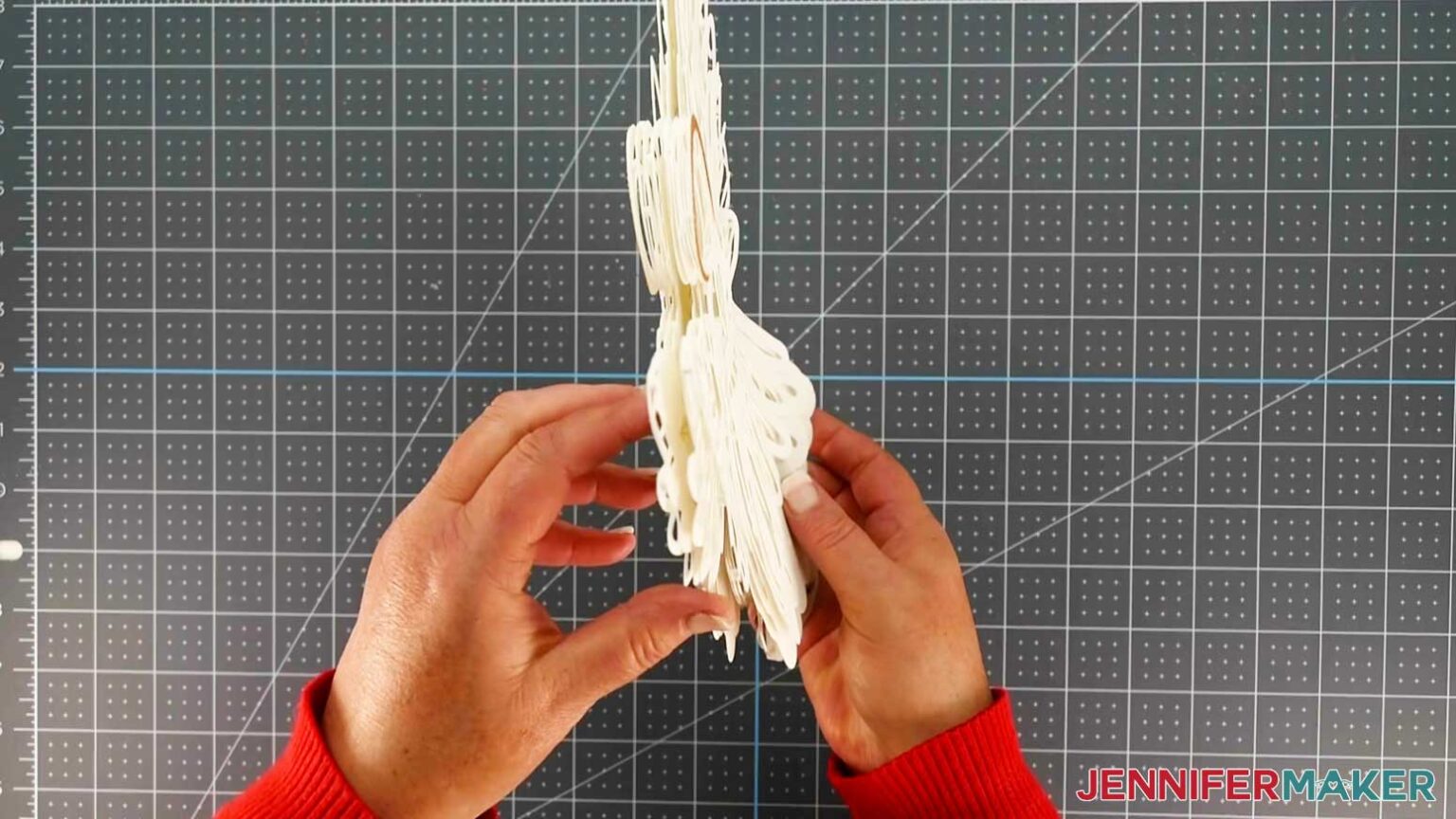 3D Light Up Angel: Make Ornaments or Tree Toppers! - Jennifer Maker