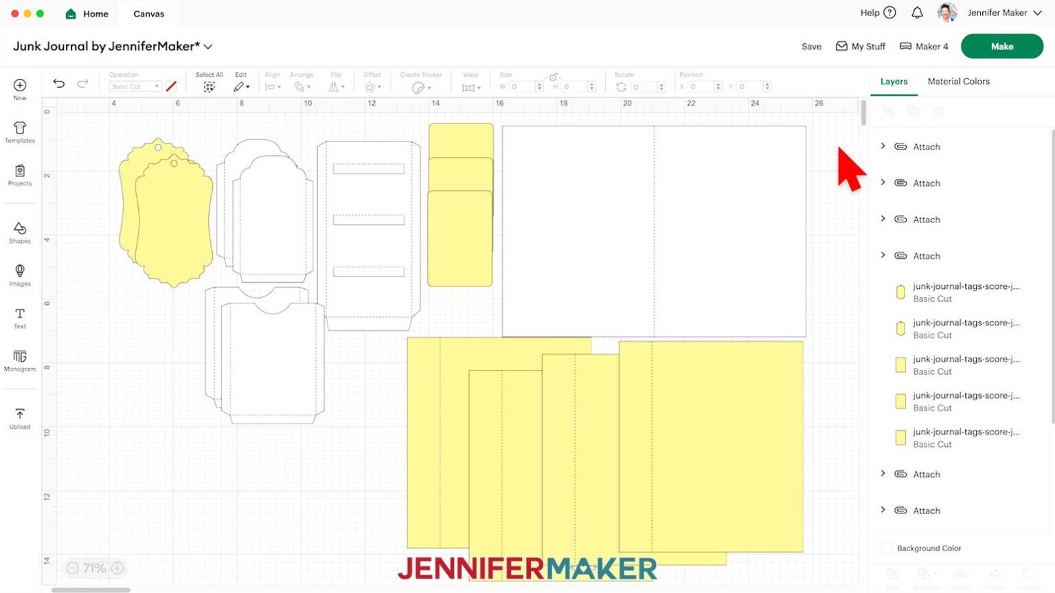 Make Junk Journals - Jennifer Maker