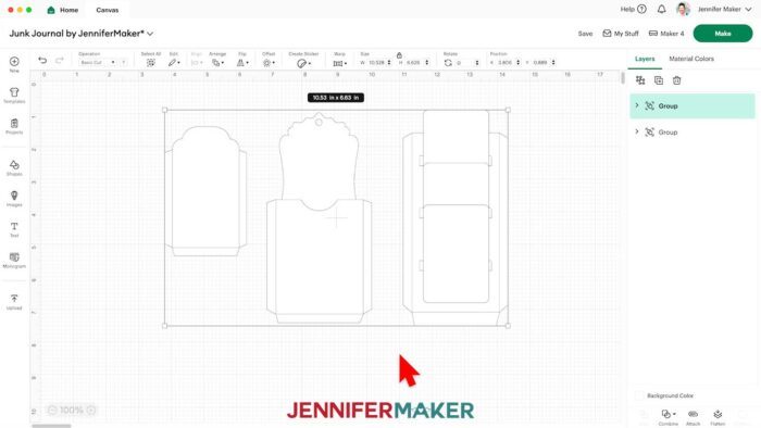 Make Junk Journals - ADVANCE - Jennifer Maker