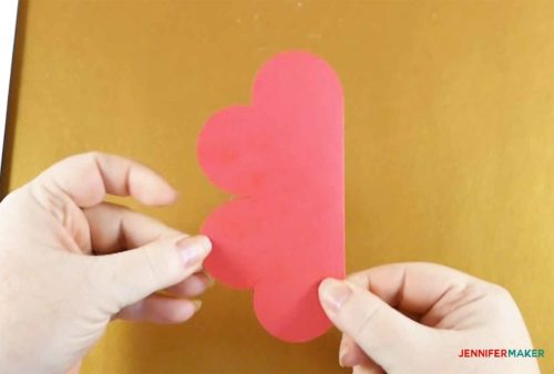 Make a Pop-Up Heart Rainbow Card - Jennifer Maker