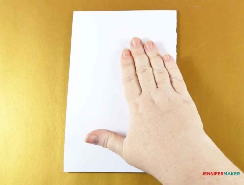 Make a Pop-Up Heart Rainbow Card - Jennifer Maker