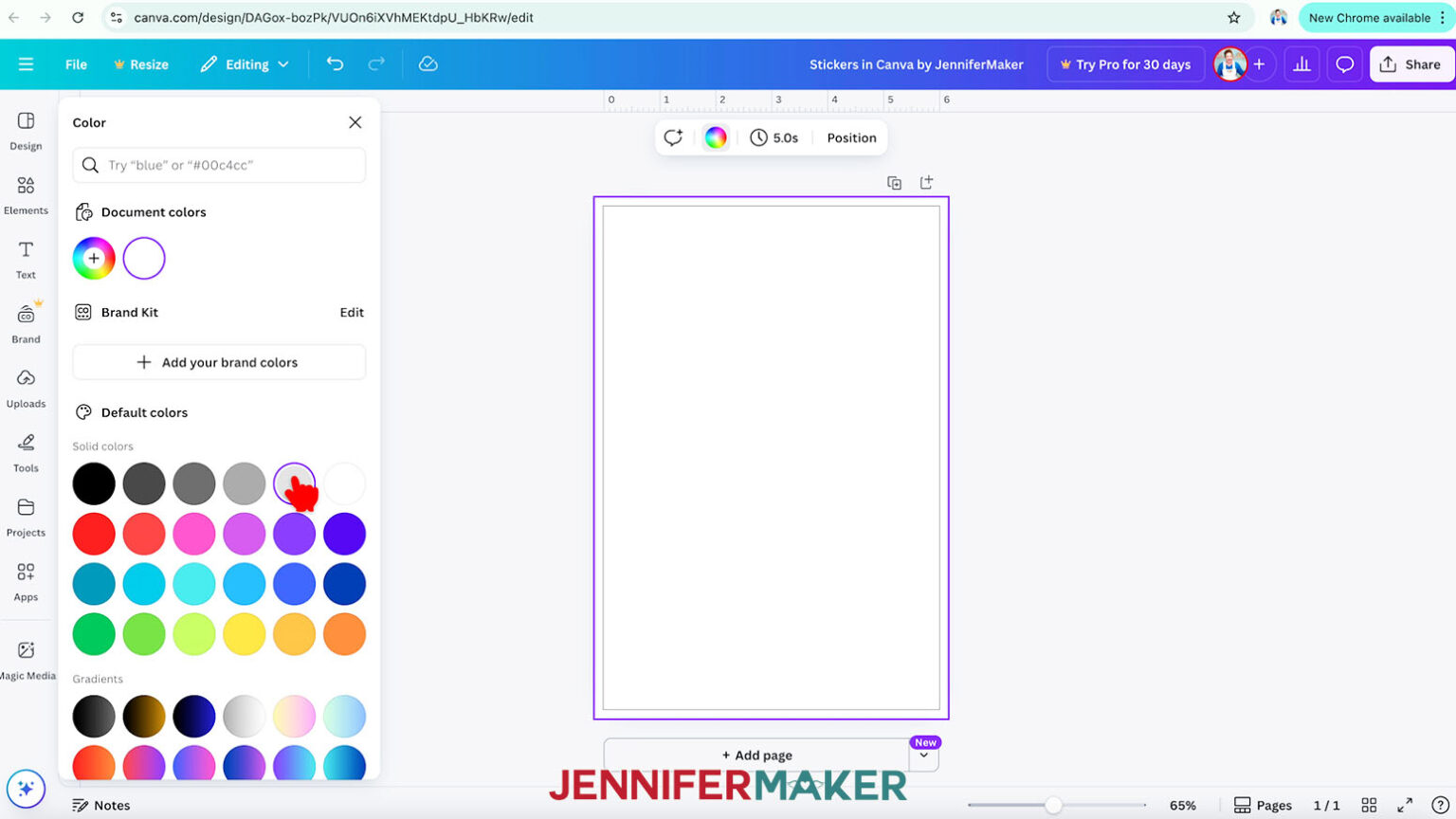 How to Make Stickers in Canva: It's Free and Easy! - Jennifer Maker