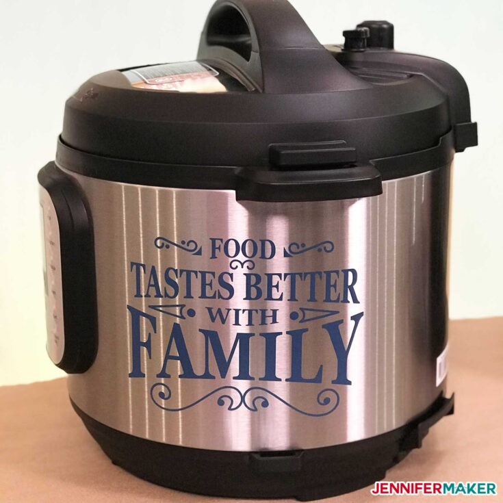 How to Make Vinyl Decals (+ Designs for Instant Pot, KitchenAid Mixer ...
