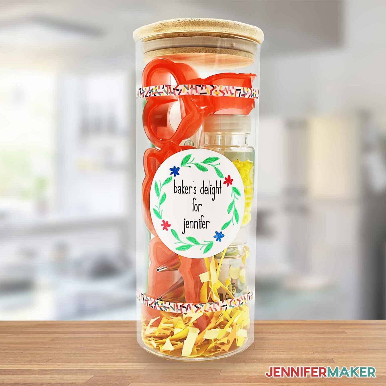 Mason Jar Gift Ideas With Custom Labels - Jennifer Maker