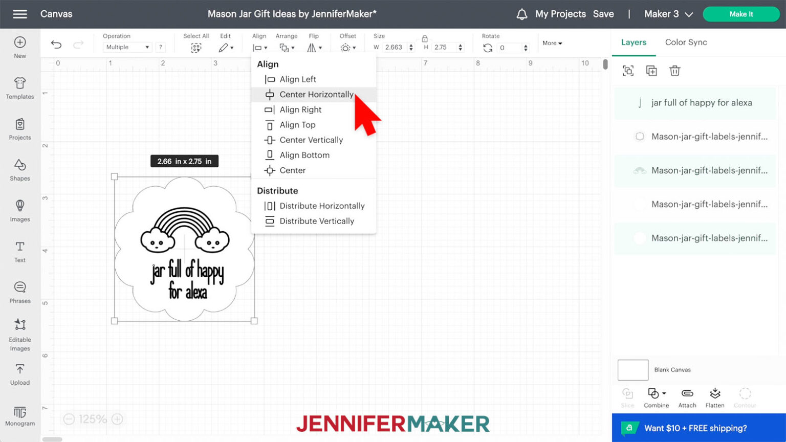 Mason Jar Gift Ideas With Custom Labels - Jennifer Maker