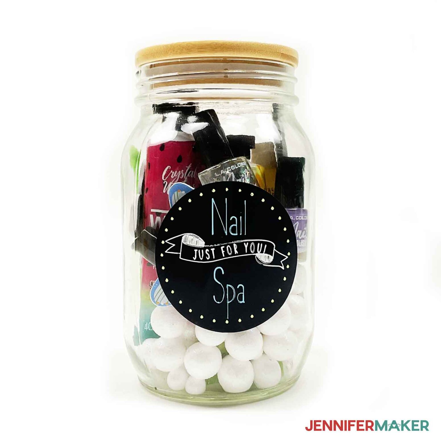 Mason Jar Gift Ideas With Custom Labels - Jennifer Maker