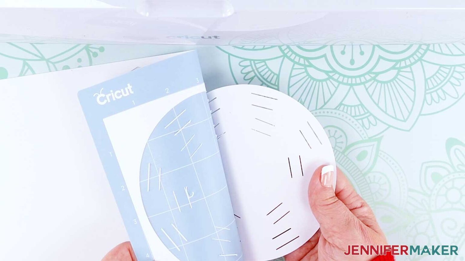 Paper Cut Lamp - Free Design and Tips! - Jennifer Maker