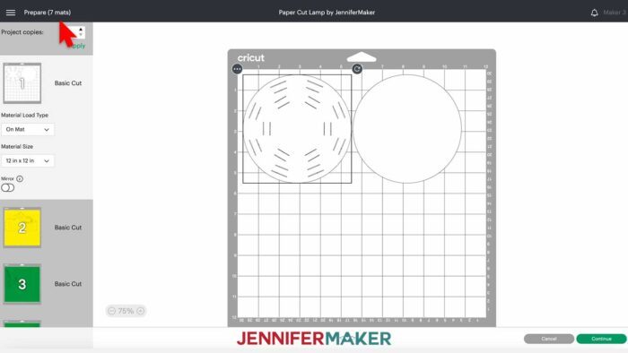 Paper Cut Lamp - Free Design and Tips! - Jennifer Maker