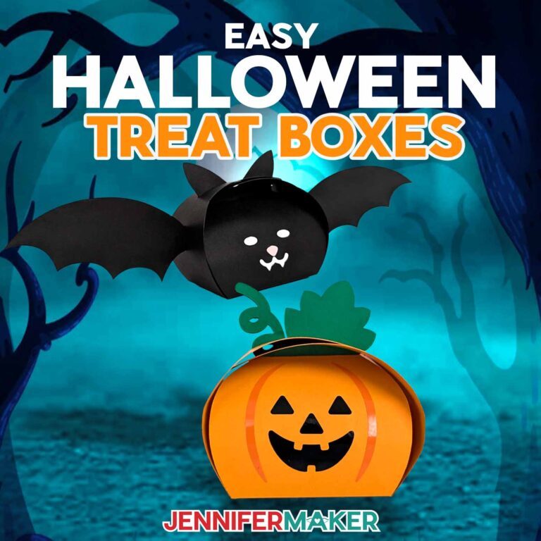 Paper Halloween Treat Boxes for Cute & Spooky Party Favors! - Jennifer ...