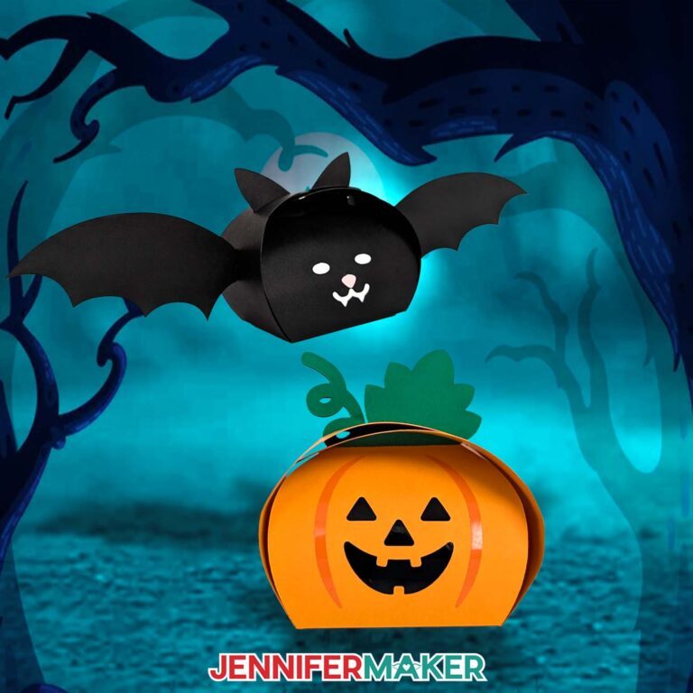 Paper Halloween Treat Boxes for Cute & Spooky Party Favors! - Jennifer ...