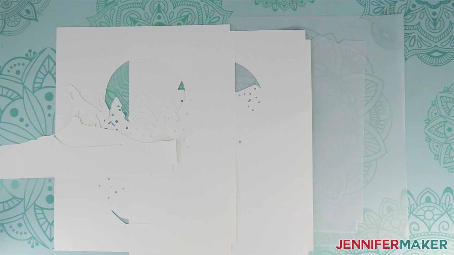 Make Round Layered Paper Lanterns With Lights - Jennifer Maker