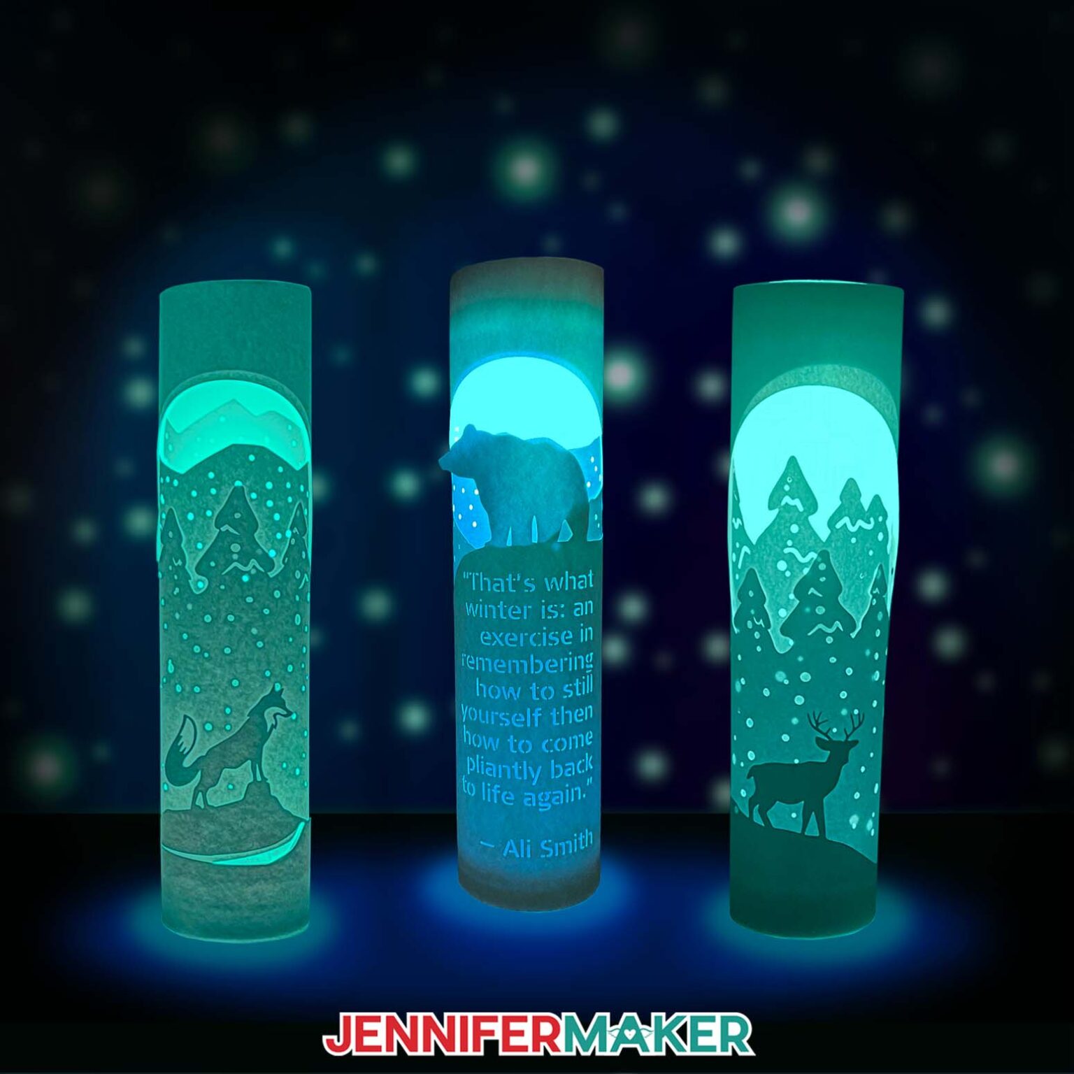PREVIEW: Paper Lanterns with Lights - Jennifer Maker