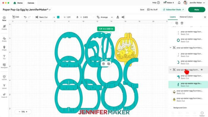 3D Paper Pop Up Easter Egg: Craft An Easy Surprise - Jennifer Maker